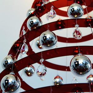 Buy Red Christmas Tree | Ruby Red Tree | Collapsible Christmas Trees