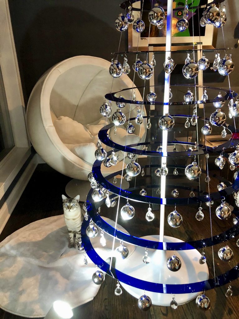 Buy Blue Modern Christmas Trees | Sapphire Blue Christmas Tree