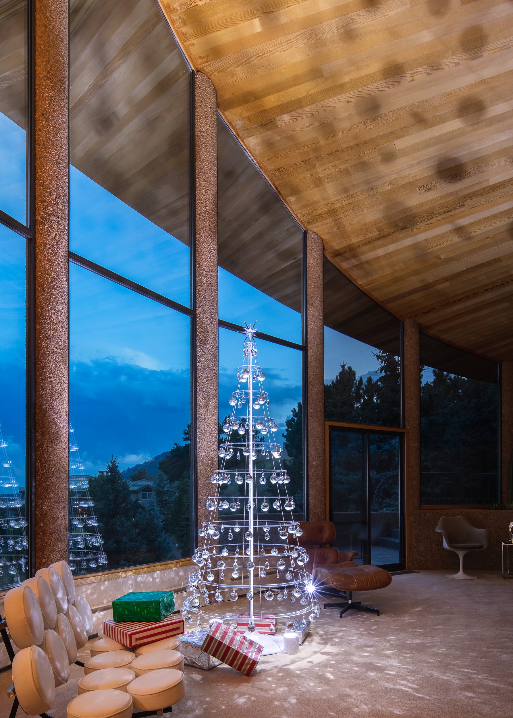 Crystal Clear Tree - Modern Christmas Trees