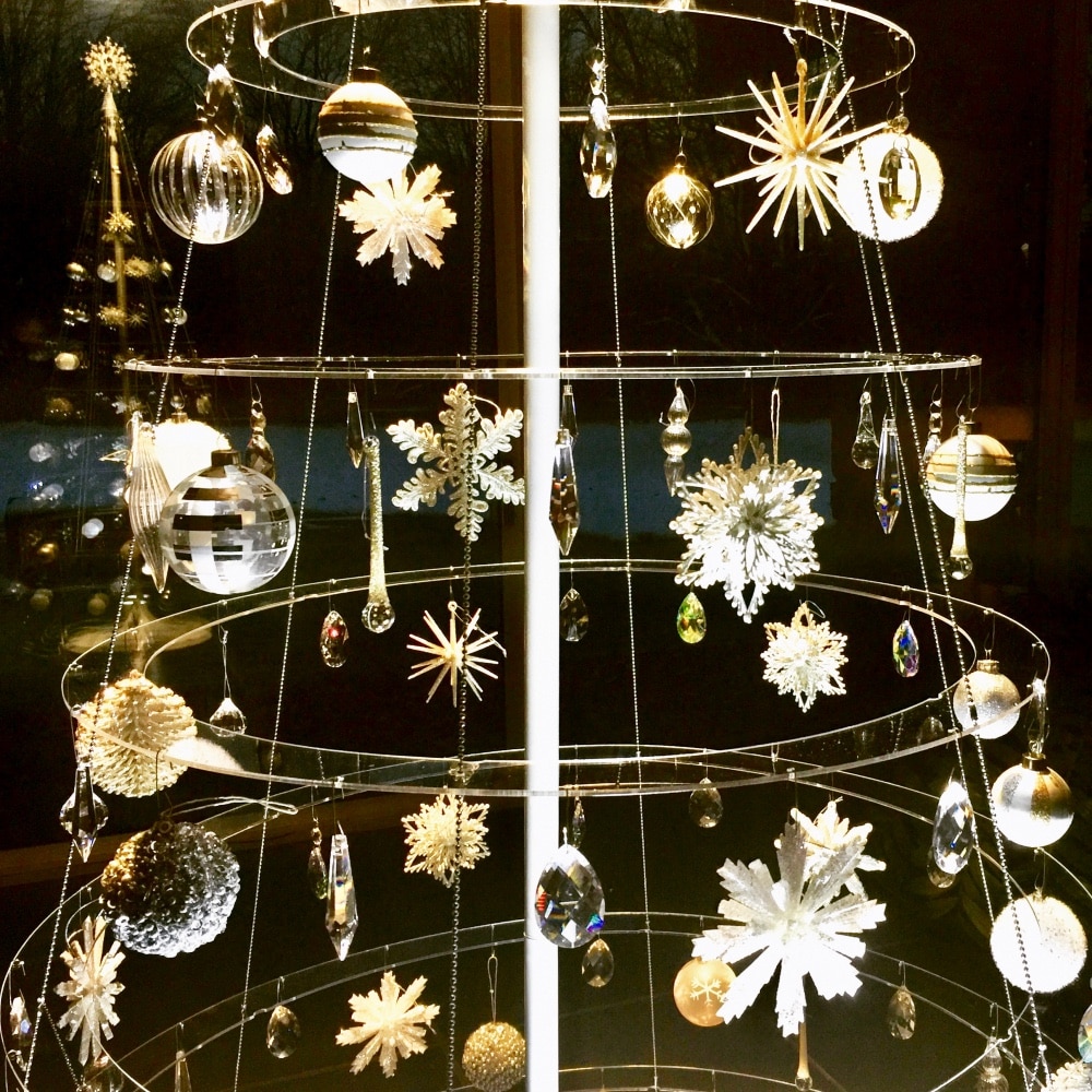 Crystal Clear Tree - Modern Christmas Trees