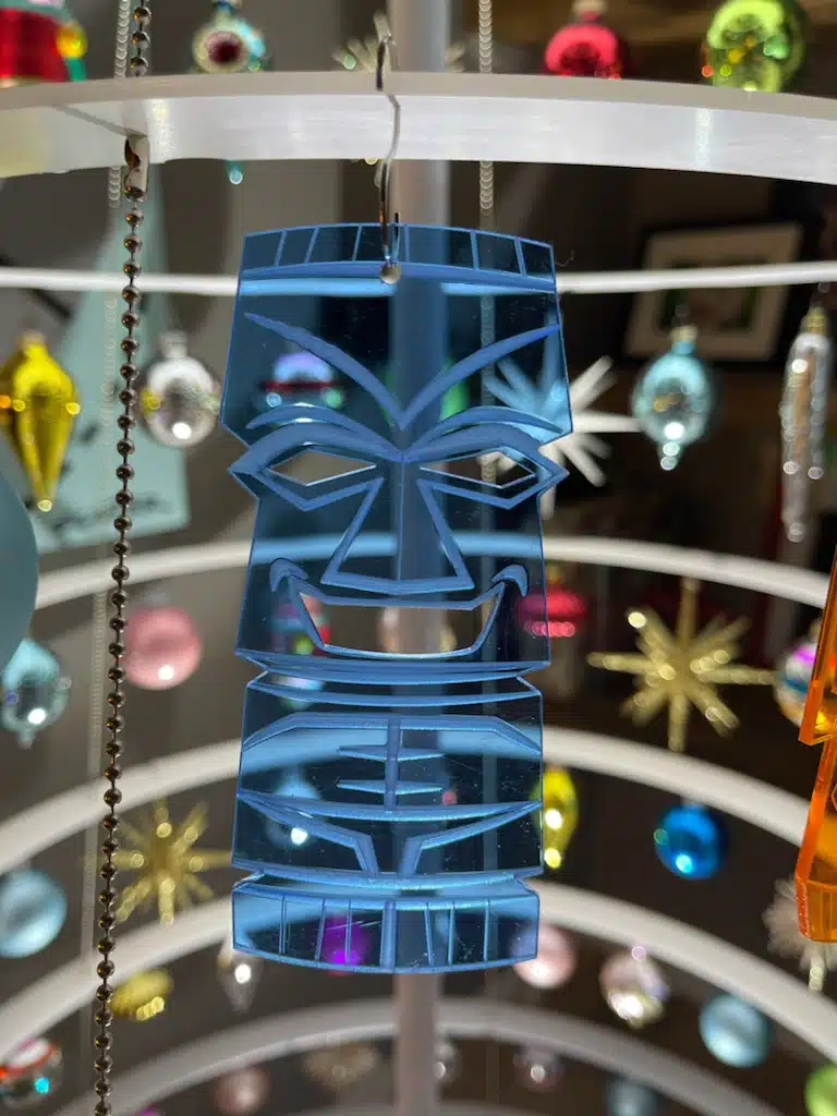 Tiki Ornaments | Modern Christmas Trees