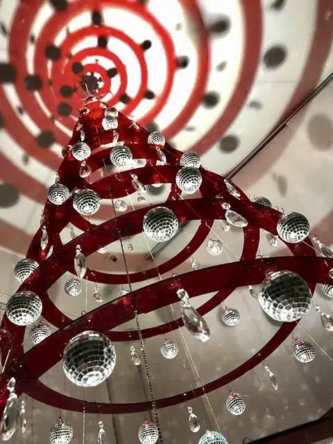 Red Christmas Tree | Modern Christmas Trees